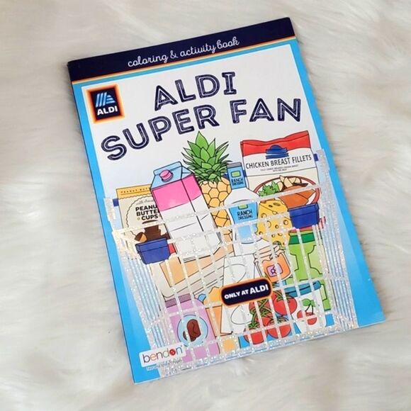 Aldi | Other | Nwtaldi Supermarket Superfan Coloring Activities Book ...